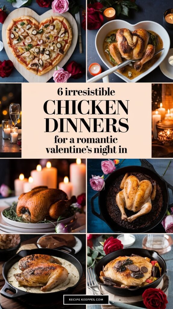 6 Irresistible Chicken Dinners for a Romantic Valentine’s Date Night In