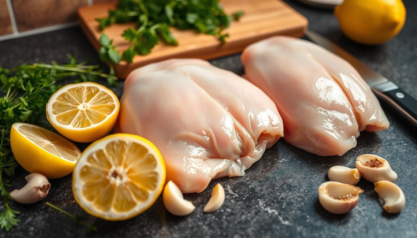 Easy Lemon Garlic Chicken Dinner