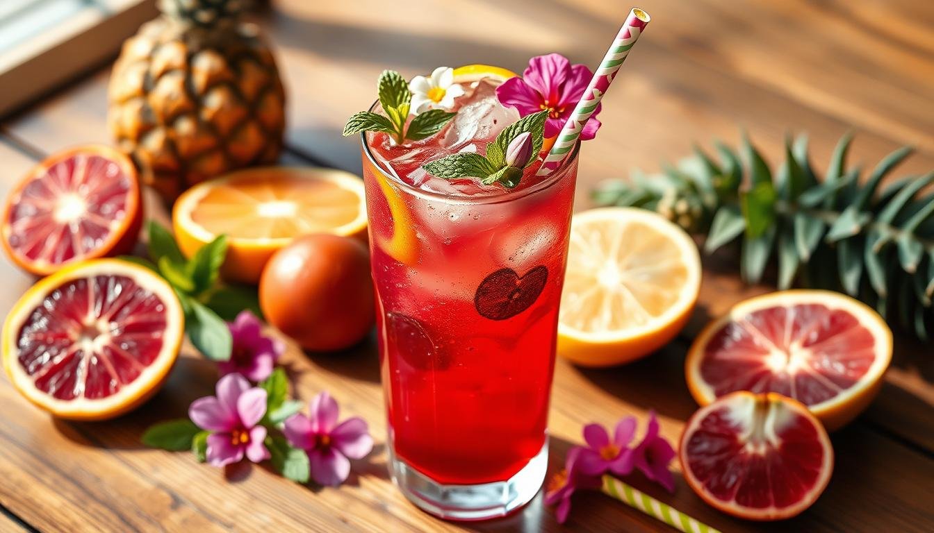 How to Make a Refreshing Hibiscus Spritz Mocktail