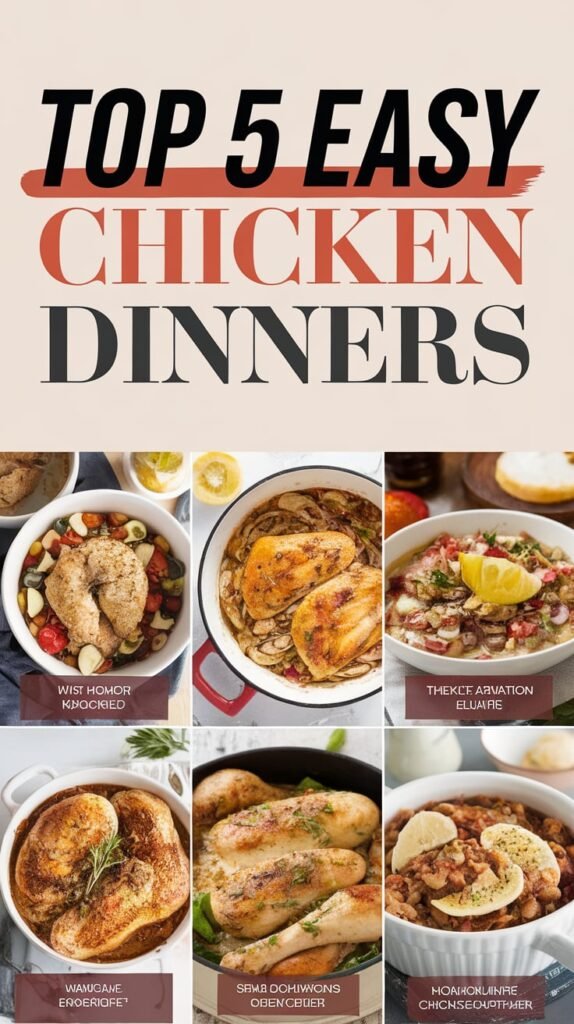 12 Irresistible Chicken Dinners To Try This Week